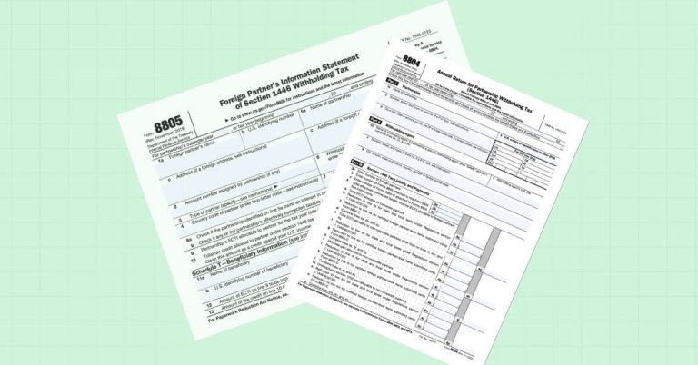 Forms 8804 & 8805: The Complete Filing Guide for Multi-Member LLCs with ...